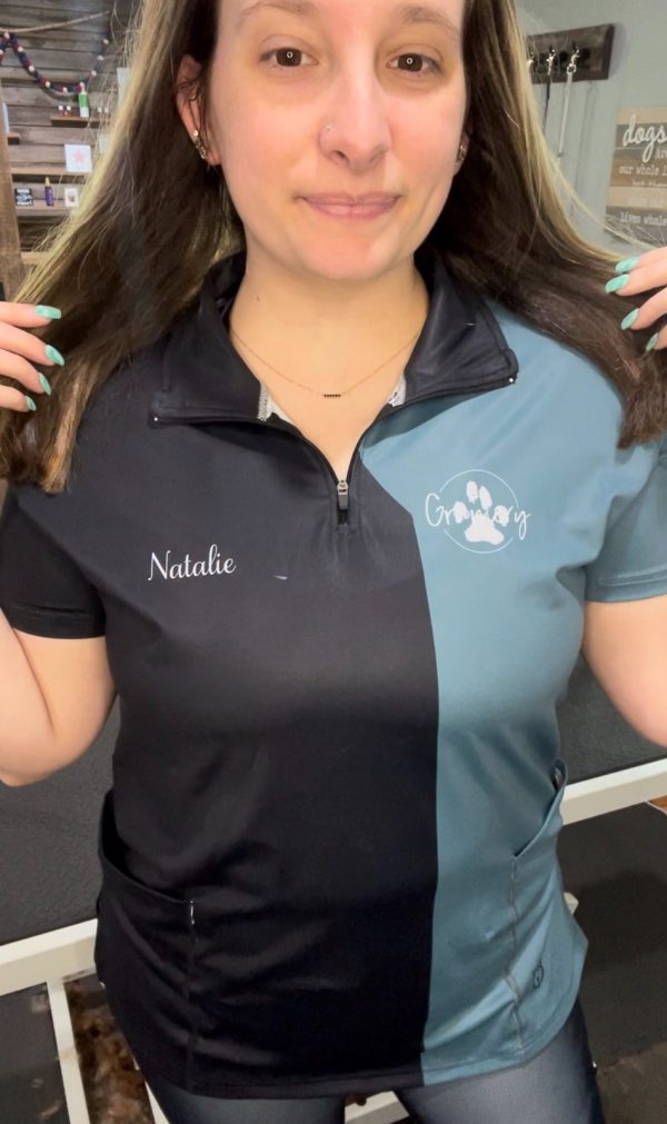 Custom Dog Grooming Smocks and Apparel