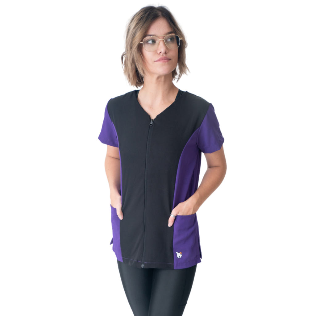 Purple / Black Smocks - Loyalty Pet Products