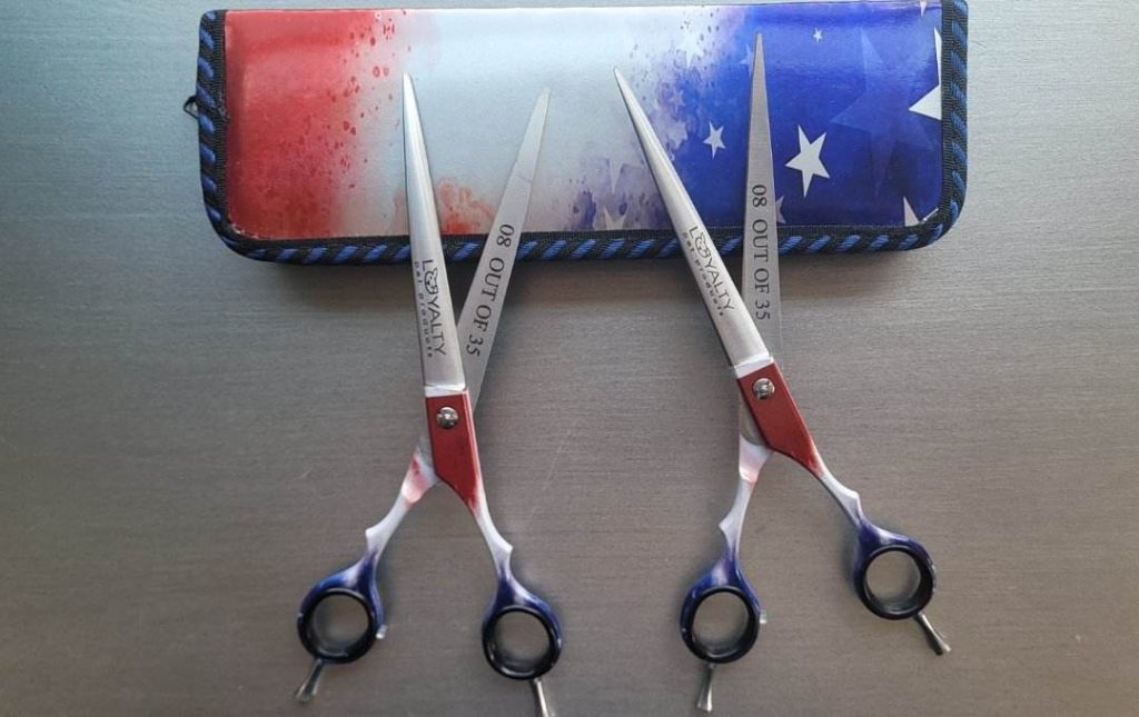 "Honor " 2 pc Shear Set With Matching Shear Case + Gifts - Loyalty Pet ...